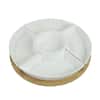 Lazy Susan Appetizer and Condiment Server Set 98596456M - The Home Depot