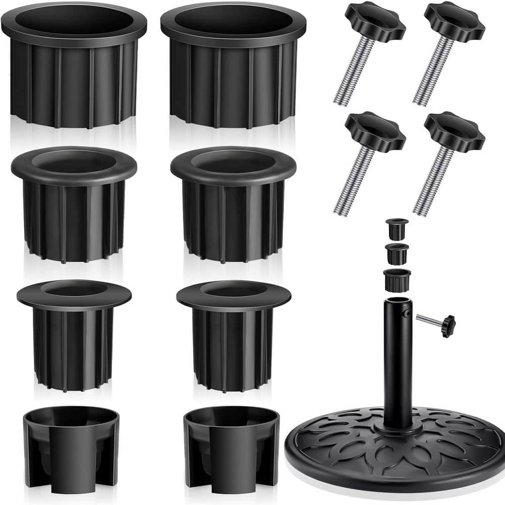 Misopily 12 Pcs Patio Umbrella Base Stand Hole Ring Plug Cover ...