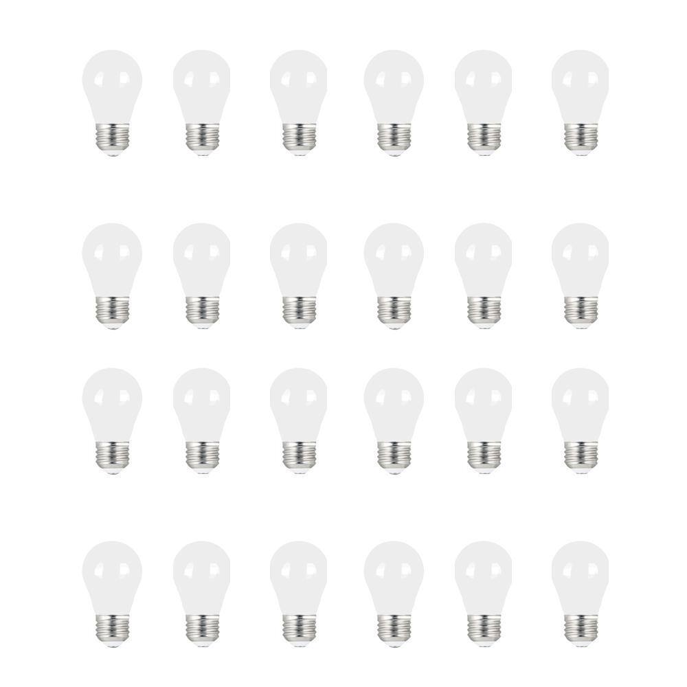 Feit Electric 25-Watt Equivalent A15 Dimmable CEC 90+ CRI White Glass ...