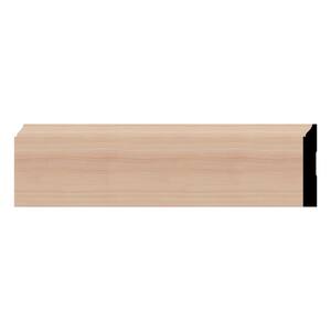 Ekena Millwork WM620 0.56 in. D x 4.25 in. W x 96 in. L Wood Maple ...
