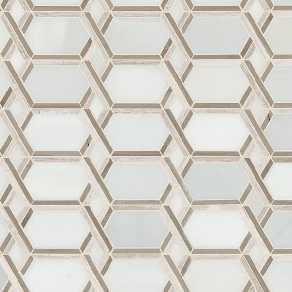 MSI Take Home Tile Sample - Royal Link 4 in. x 4 in. Polished Marble ...