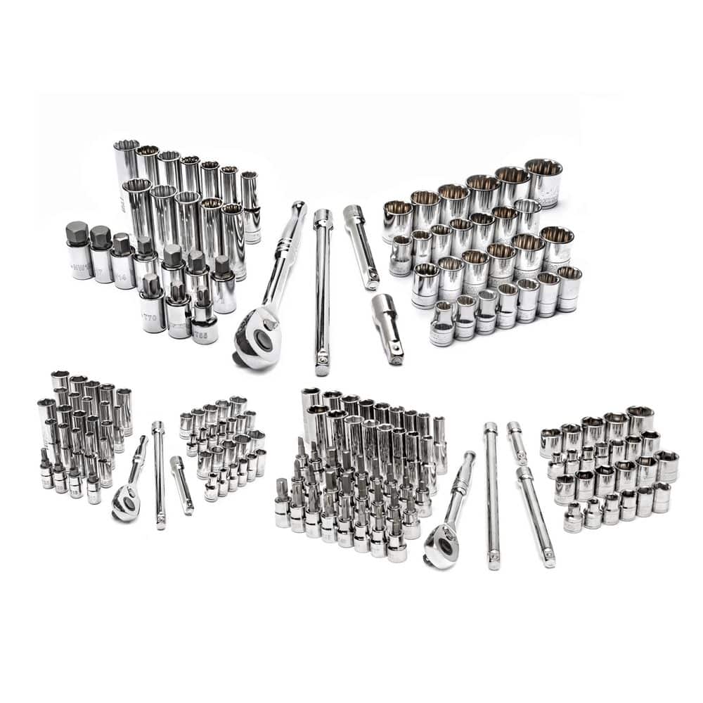 Husky 1/4 in., 3/8 in., and 1/2 in. Drive Mechanics Tool Set (172-Piece ...