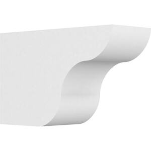 Ekena Millwork 4 in. x 10 in. x 12 in. Standard Newport Architectural ...