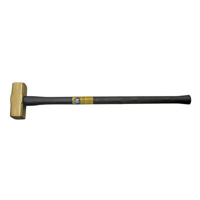 Klein Tools 14 lbs. Brass Sledge Hammer-7HBRFRH14 - The Home Depot