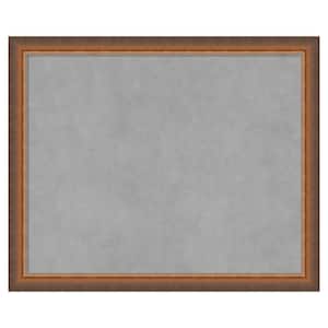 Amanti Art 2-Tone Bronze Copper 26 in. x 20 in. Framed Magnetic Board ...