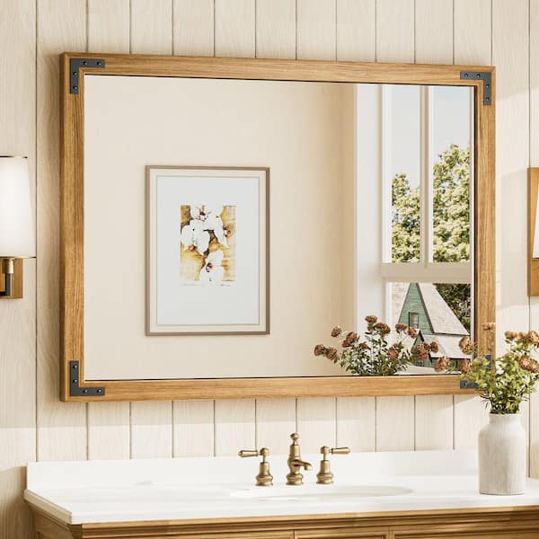 Have a question about KeonJinn 40 in. W x 30 in. H Rectangular Rustic ...