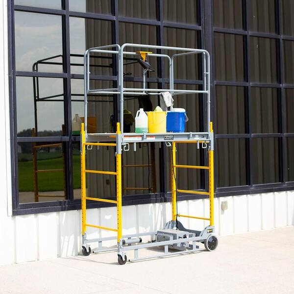 Plataforma De Trabajo Motorizada Power Snappy GENIE. Plataformas