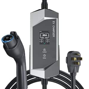 MUSTART Level 2 Portable J1772 EV Charger-ETL certified 240-Volt 40 Amp ...