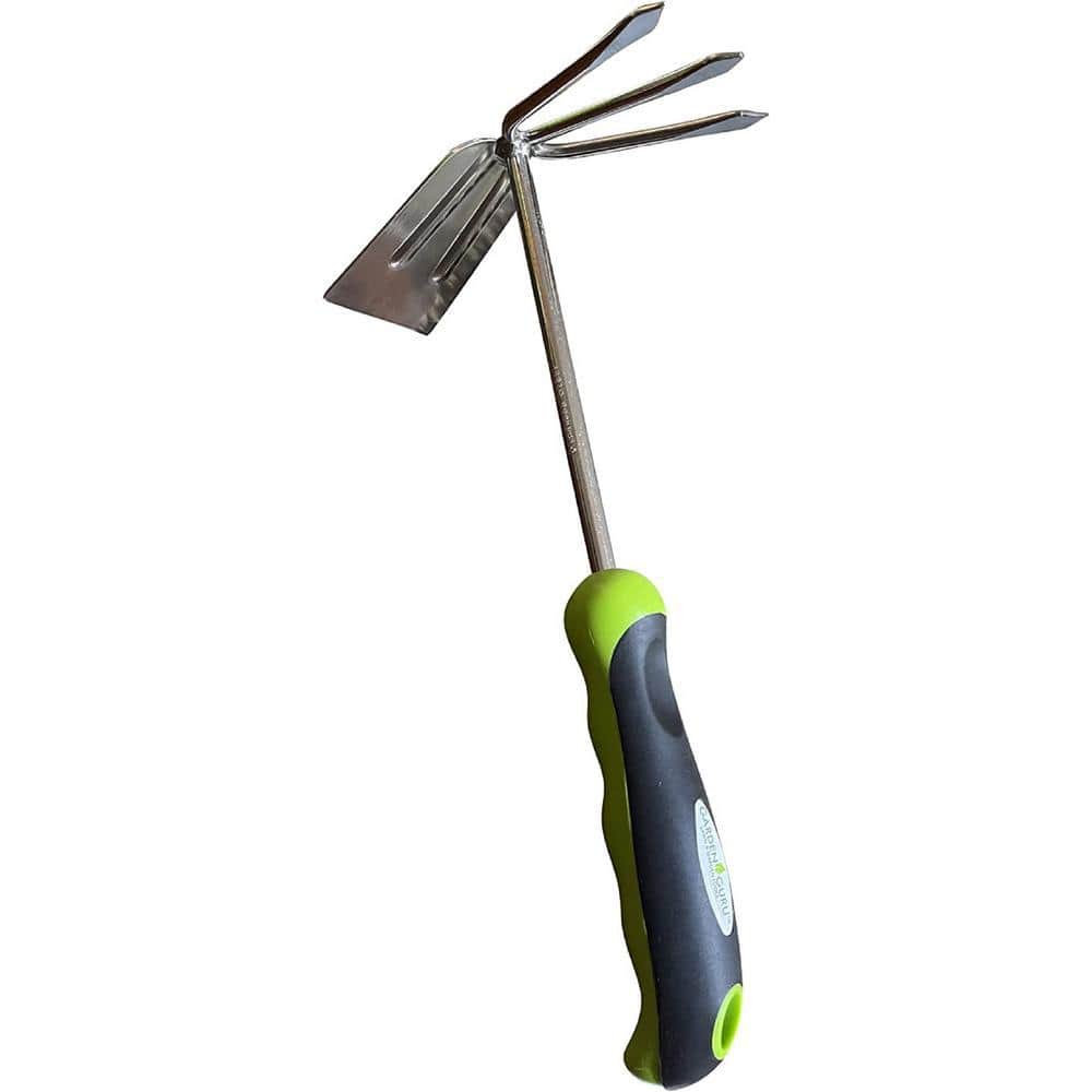 GARDEN GURU Hand Cultivator Rake Hoe Tiller Tool CLTVTRHOE - The Home Depot