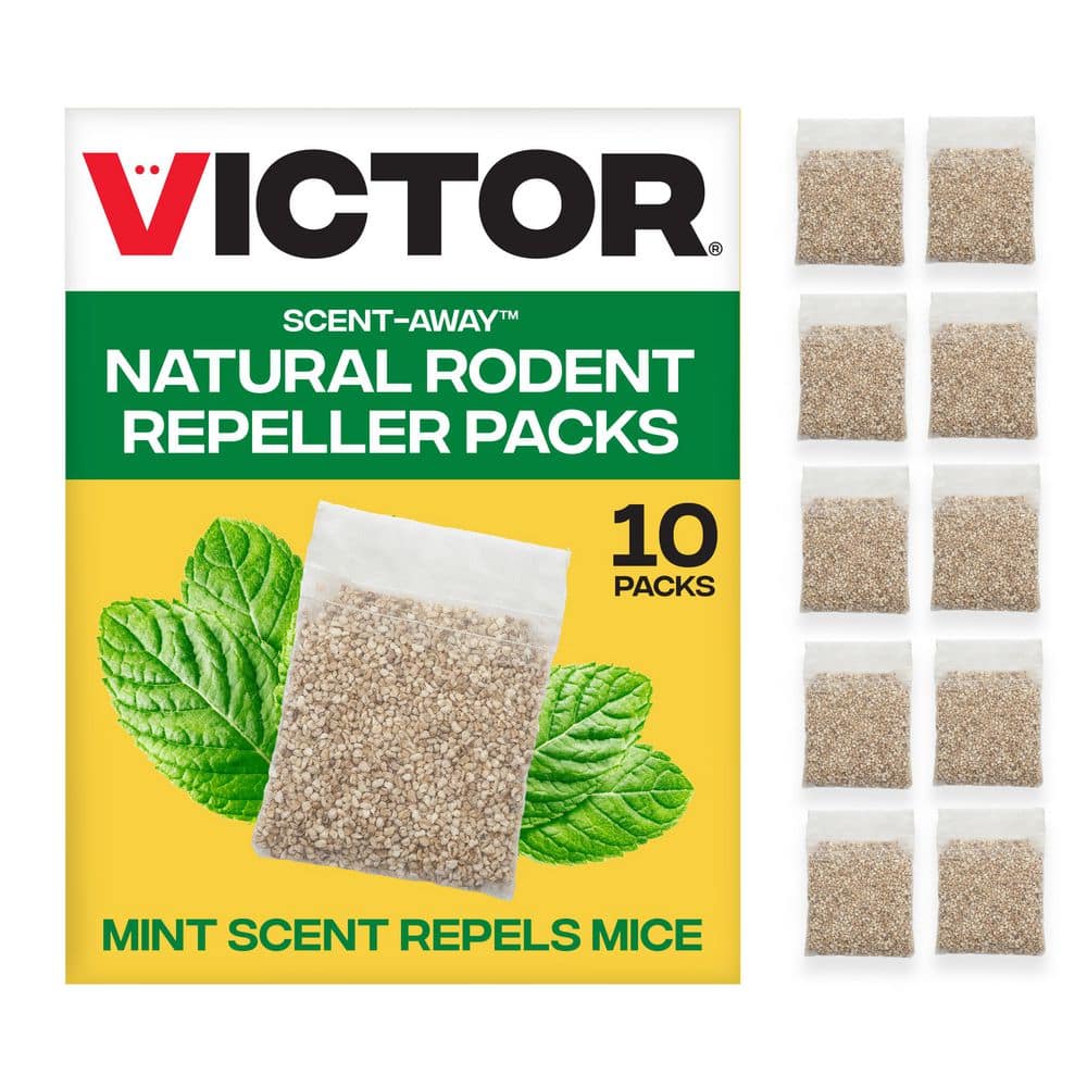 Victor Scent-Away Natural Rodent Repeller Packs (10-Pack) M805B-2SR ...