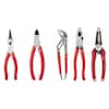 Milwaukee Electrician's Pliers Hand Tool Set (5-Piece) 48-22-6331-48-22 ...