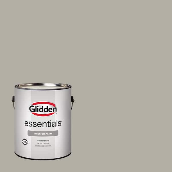 Glidden Essentials 1 gal. PPG0999-3 Boulder Creek Semi-Gloss Interior ...