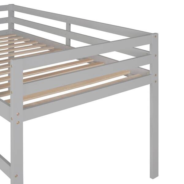 Ackerly twin low loft bed store