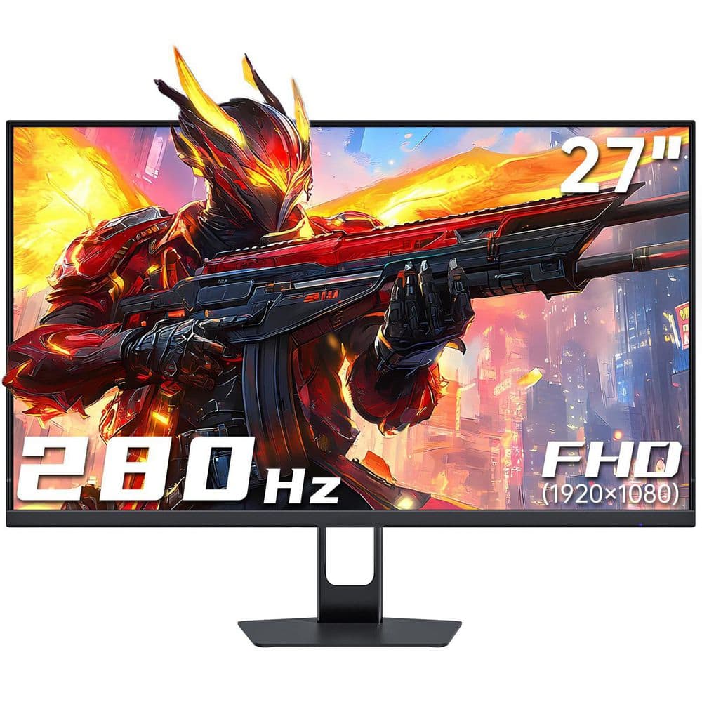 Vrbgify 27in. Fast VA Panel Gaming Monitor, FHD 1080P 280Hz, 1ms GTG ...