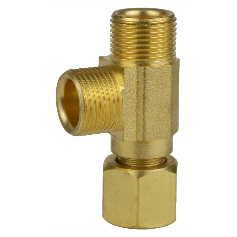 Everbilt 3 8 In Compression X 3 8 In Compression X 3 8 In Brass T