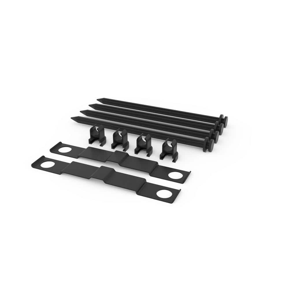 RELN Storm Drain 10 in. L Anchoring and Leveling Kit for Channel Drains ...