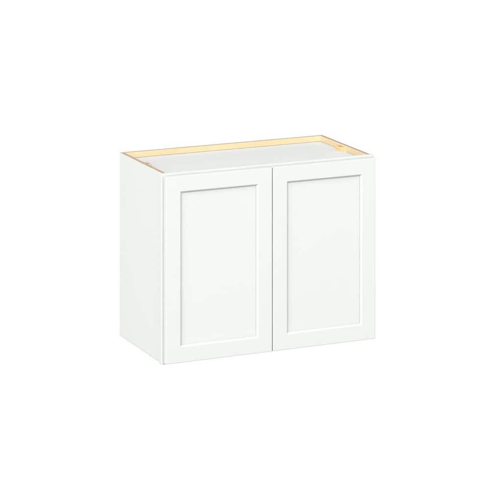J COLLECTION Emerson Pure White Wall Bridge 2 door Ready to Assemble ...