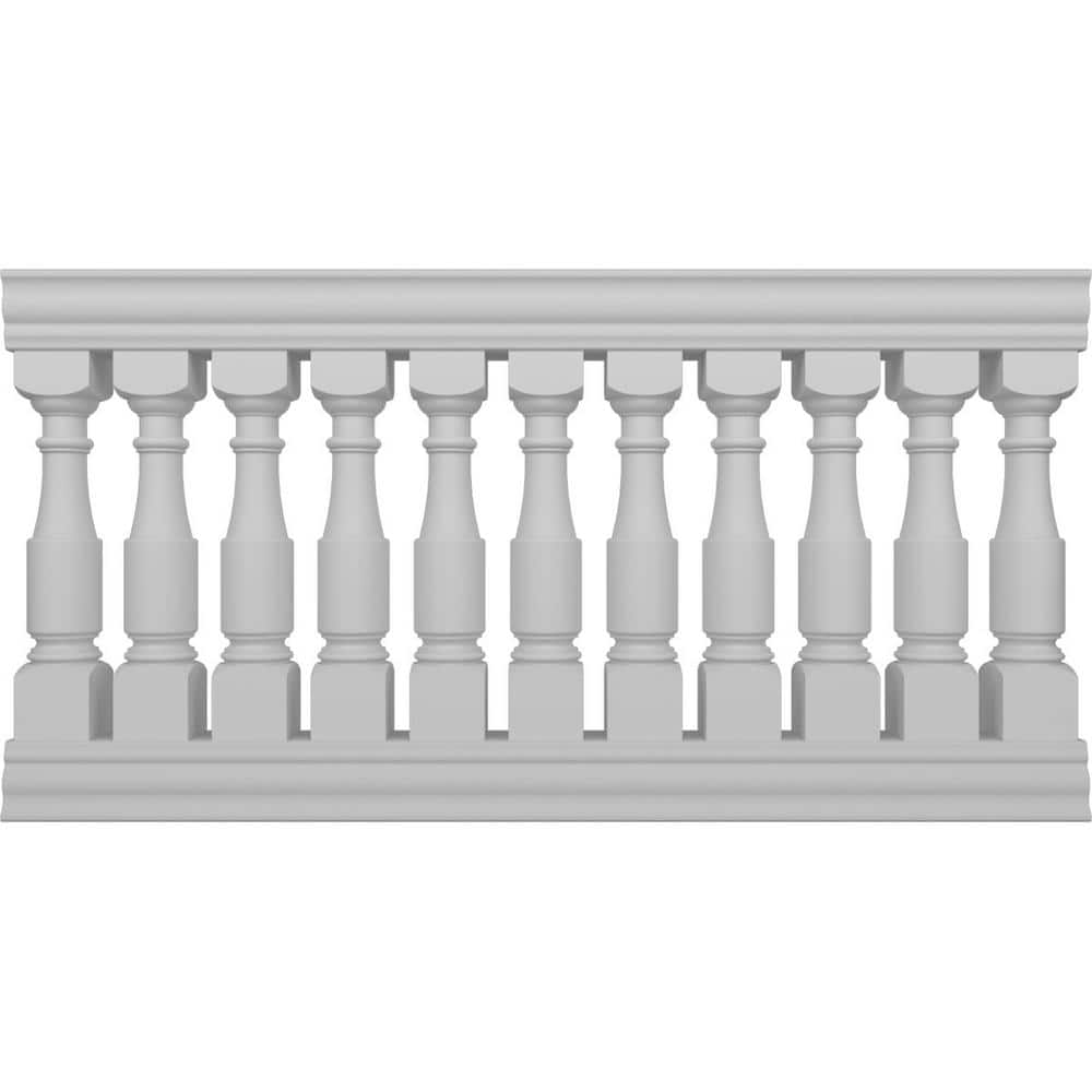 Ekena Millwork Fiberthane Hamilton Balustrade 72 in. L x 40 in. H ...