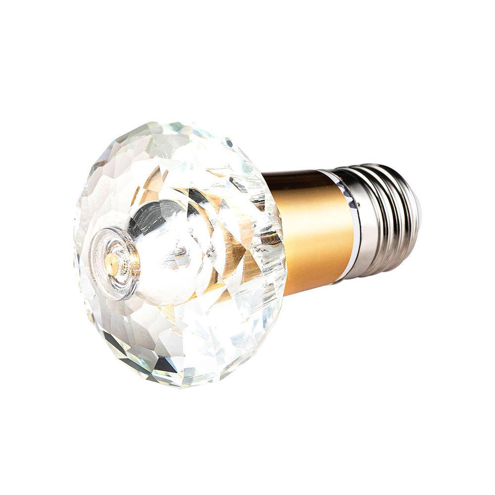 CARRO 5-Watt Equivalent Orbit Diamond Shaped E26/27 Crystal LED Light ...