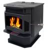 Englander 2,000 sq. ft. Pellet Stove with 45 lbs. Hopper and Auto ...