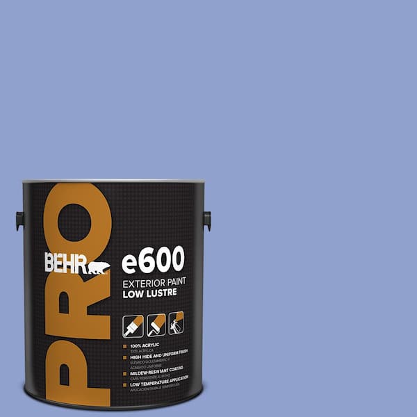 BEHR PRO 1 gal. #600B-4 Pageant Song Low Luster Exterior Paint PR62001 ...