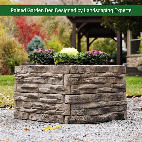 Raised Stone Garden Planter 15 Charming Garden Design Ideas With Stone