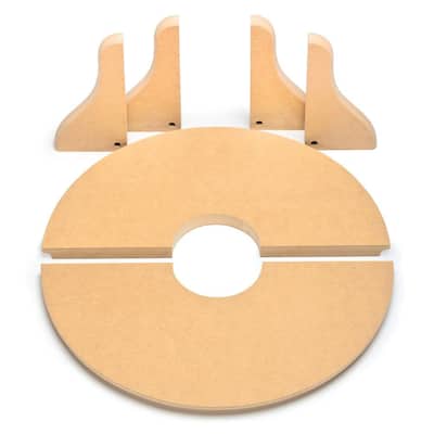 Pole-Wrap 48 in. x 48 in. MDF Basement Column Cover 87EX484