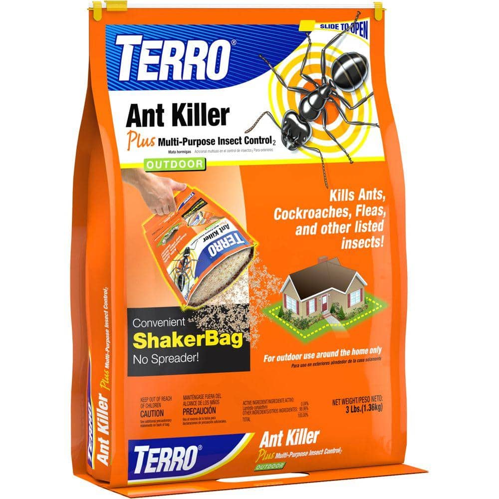TERRO 3 lb. Outdoor Ant Killer Plus 9016 - The Home Depot
