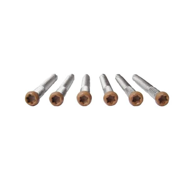 Veranda ArmorGuard #10 x 2.5 in. Star Pan-Head Cedar Composite Deck ...