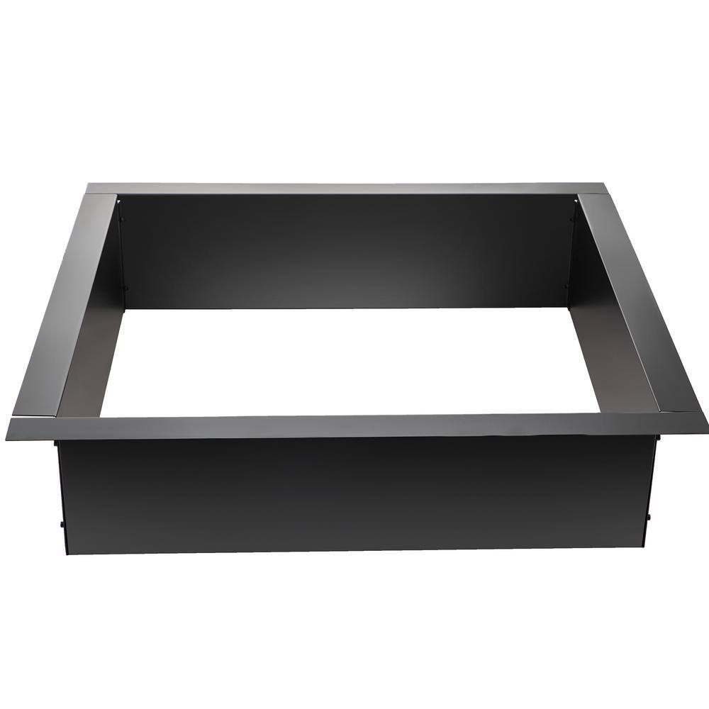 VEVOR Fire Pit Ring 36 in. Outer or 30 in. Inner Diameter Fire Pit ...