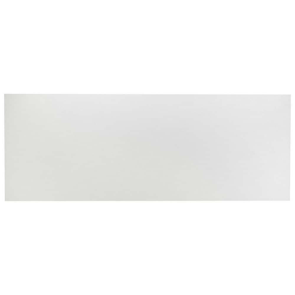 Ivy Hill Tile Alabaster Chalk White 6 in. x 0.52 in. Matte Ceramic Wall ...