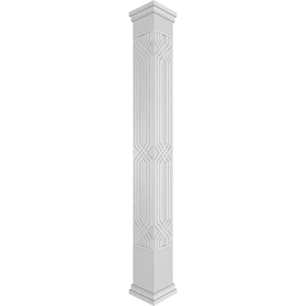 Ekena Millwork 7-5/8 in. x 10 ft. Premium Square Non-Tapered Atlas ...