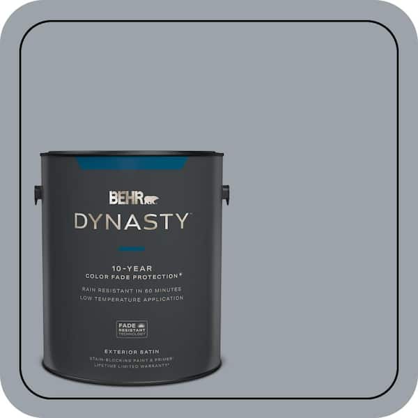 BEHR DYNASTY 1 gal. #MQ5-22 Rainmaster Satin Enamel Exterior Stain ...