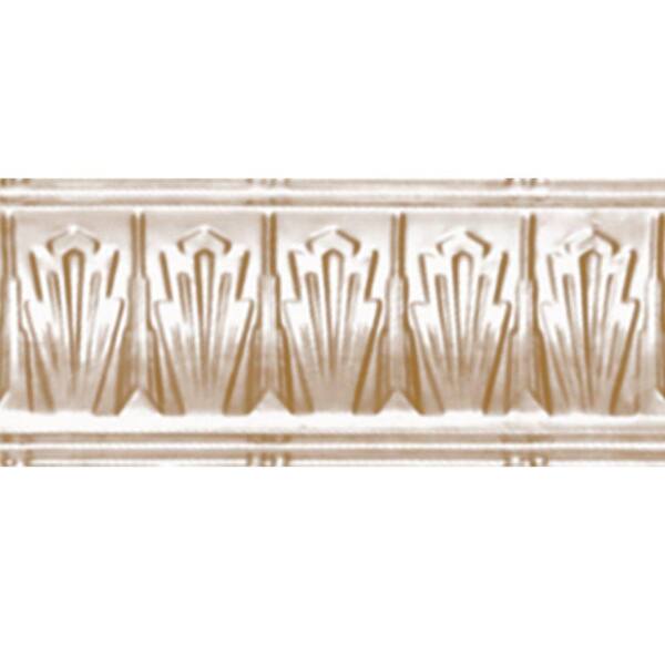 Shanko 905 Brass Plated 4 in. x 4 in. x 48 in. Length Steel Cornice ...
