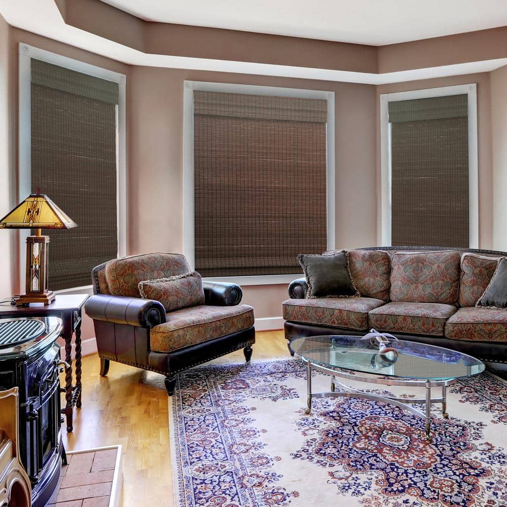 Home Decorators Collection Cut-to-Size Espresso Cordless Light ...