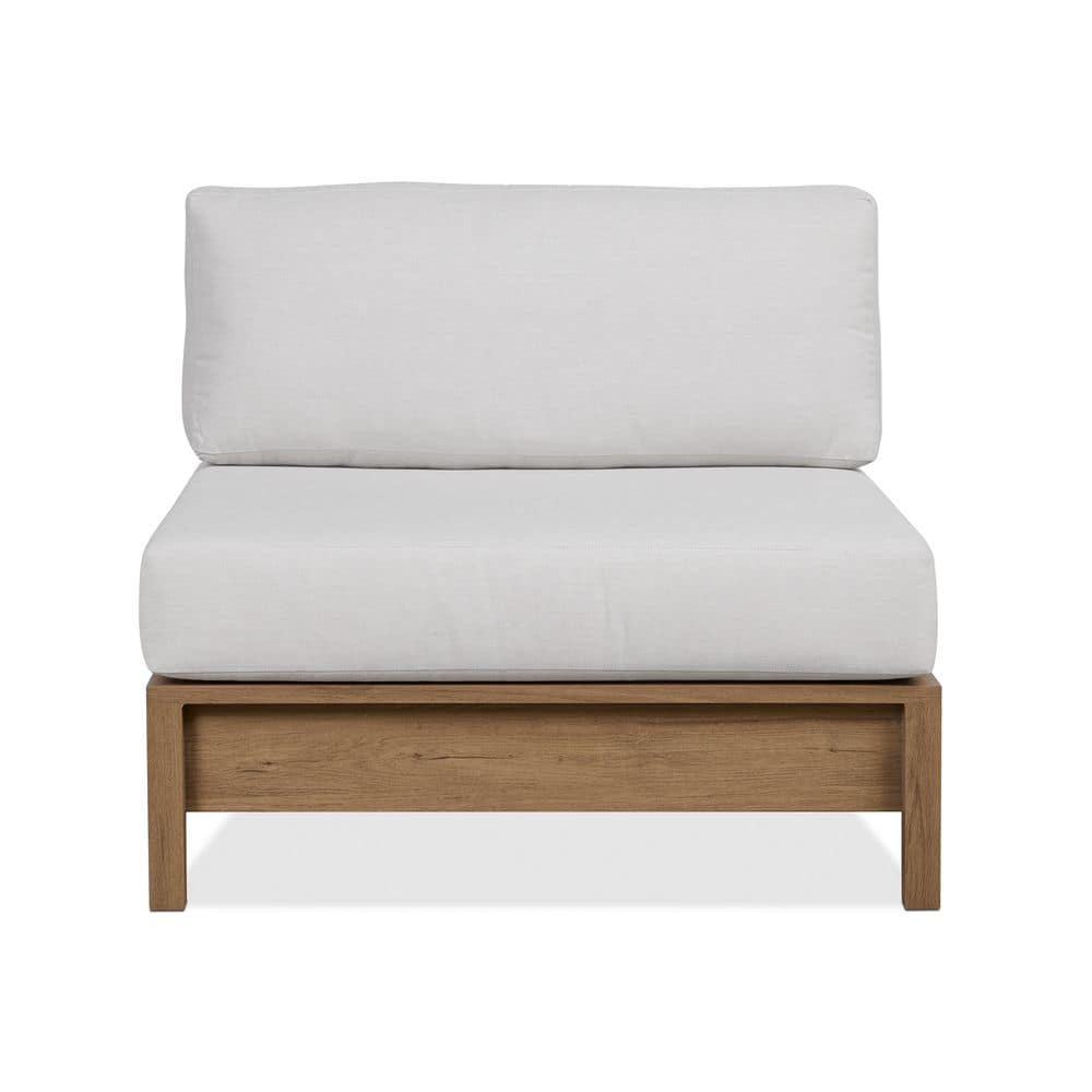 Real Flame Stratton Armless Outdoor Patio Furniture, Sunbrella Fabric ...