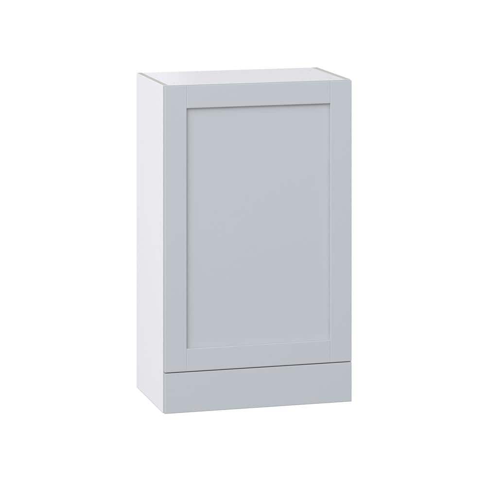 J COLLECTION Cumberland 24 in. W x 40 in. H x 14 in. D Light Gray ...