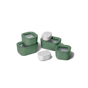 CARAWAY HOME Mini Food Storage Set with Storage Gray KW-MNST-103 - The ...