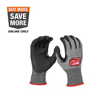 Milwaukee Medium High Dexterity Cut 5 Resistant Nitrile Dipped Outdoor ...