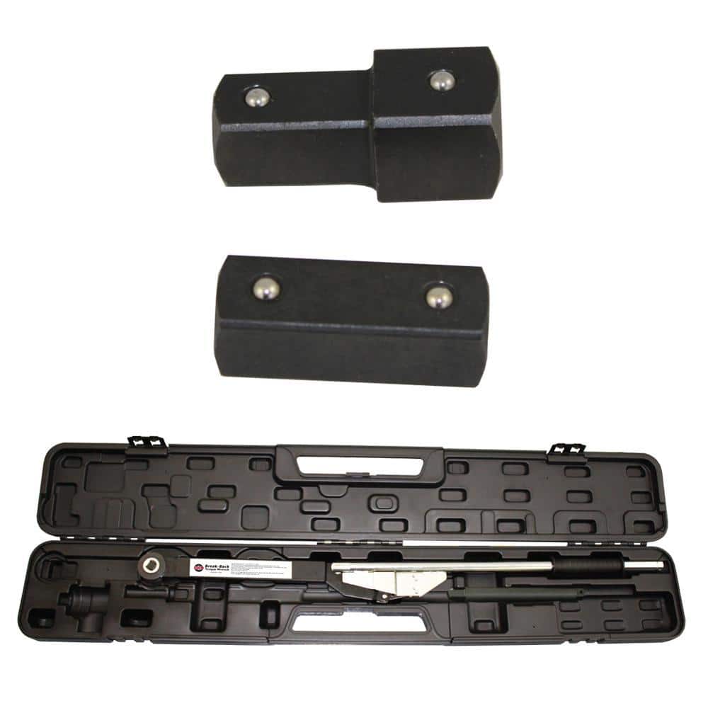 ESCO 3/4 in. and 1 in. Drive Break-Back Style Torque Wrench Kit 10021 ...
