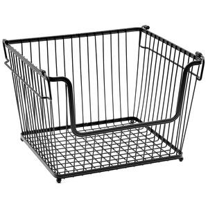 Sorbus 4 Pack Silver Metal Wire Baskets Storage Bin Organizer MTL-BSKT4 ...