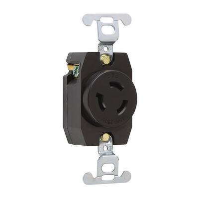 Legrand Pass & Seymour Turnlok 20 Amp 250-Volt NEMA L15-20R Locking ...