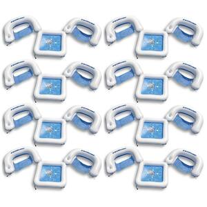 Swimline Inflatable Game Station Pool Set with Waterproof Playing Cards ...