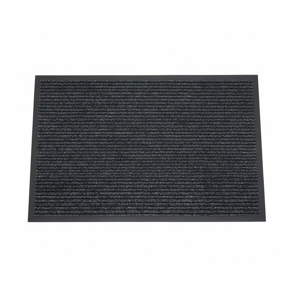 Gray 24 in. x 48 in. Indoor/Outdoor Door Mat for Entryway LINBQ310 ...