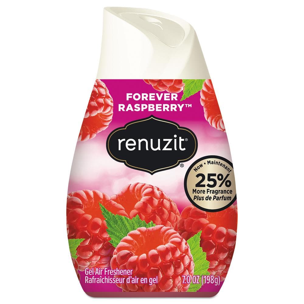 Renuzit 7 oz. Forever Raspberry Adjustables Solid Air Freshener, 12 ...