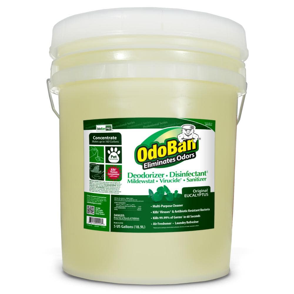 OdoBan Professional Series 5 Gal. Eucalyptus Disinfectant and Odor ...