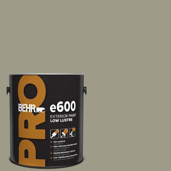 BEHR PRO 1 gal. #MQ6-26 Milk Thistle Low Luster Exterior Paint PR62301 ...