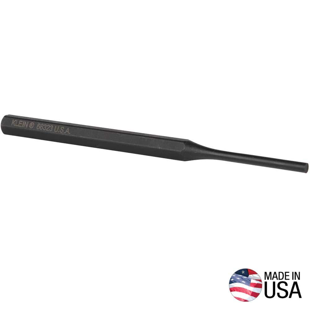 Klein Tools Pin Punch, 5-1/4-Inch, 5/32-Inch Point Diameter 66323 - The ...