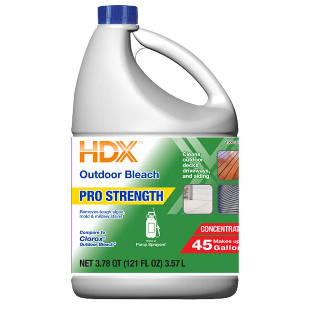 HDX Outdoor Bleach 121 oz. HD110612 - The Home Depot