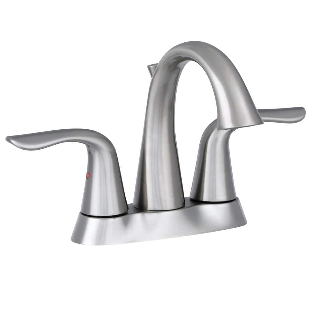 Reviews for Delta Lahara 4 in. Centerset 2-Handle Bathroom Faucet in ...